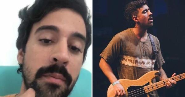 VÍDEO: Baixista da banda Zimbra perde 4 dedos da mão e revela detalhes do acidente - Famosos ...