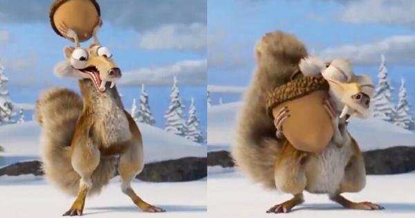 Scrat finalmente come sua noz em vídeo de despedida do Blue Sky Studios