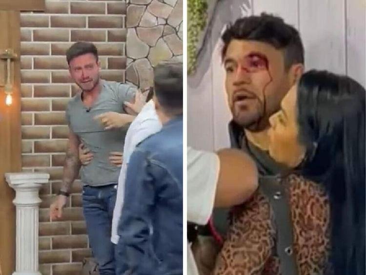 A Fazenda 14: Gravação de programa com Lucas, Hadson e Vini Buttel ...