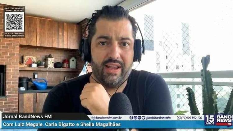 Repórter da Band desabafa no ar durante cobertura de atos ...