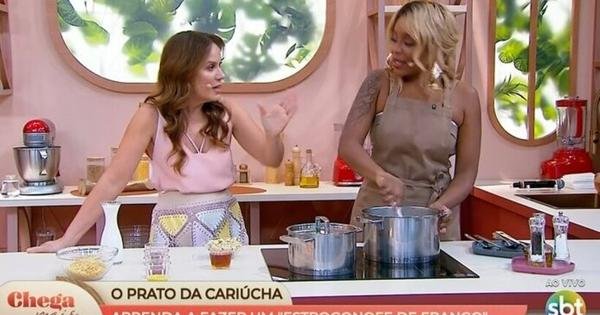 Cariúcha vira o primeiro meme do Chega Mais: 'Já dei de mamar para machos'