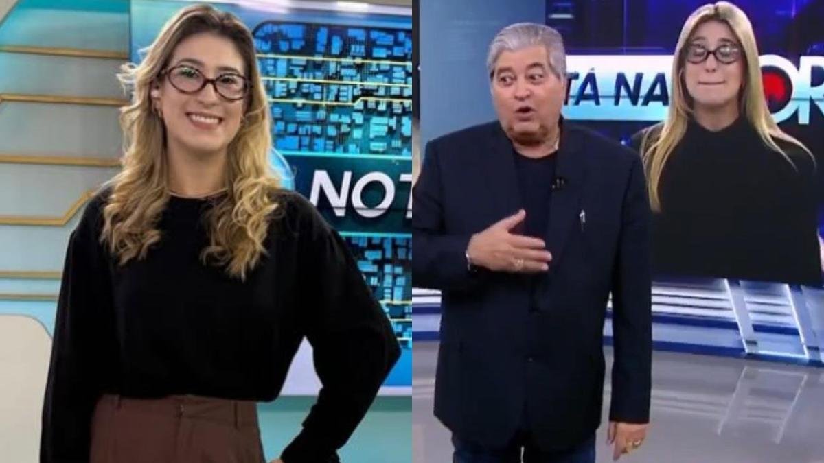Repórter se pronuncia após levar bronca de Datena ao vivo - Famosos ...