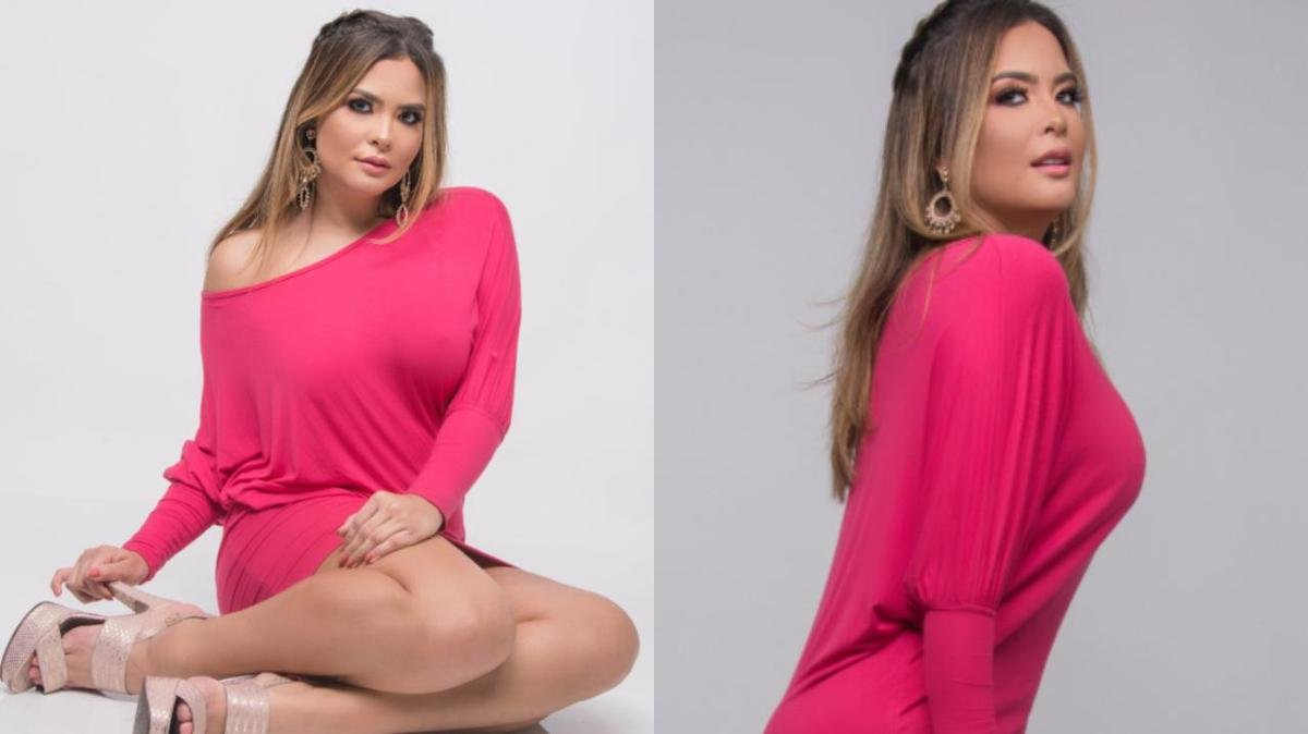 Geisy Arruda celebra 17 anos do polêmico vestido rosa que a levou à ...