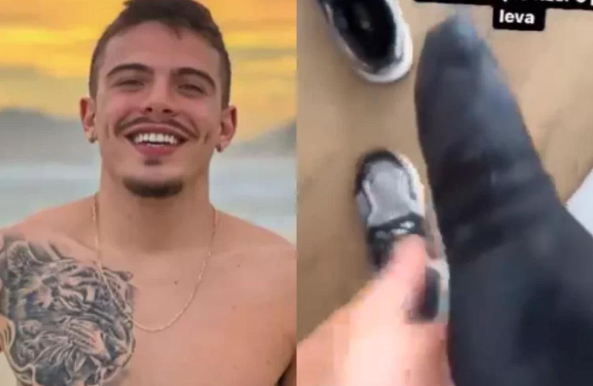 Thomaz Costa revela que vendeu meia usada por R$ 1.500: 'Vou abrir loja' - Famosos | Entretenimento