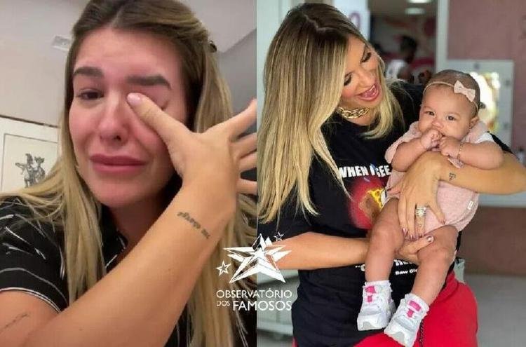 Lore Improta relembra dificuldades após nascimento da filha: 'só ...