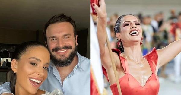 Ex-marido de Thamires Hauch vive caso com porta-bandeira do Salgueiro ...