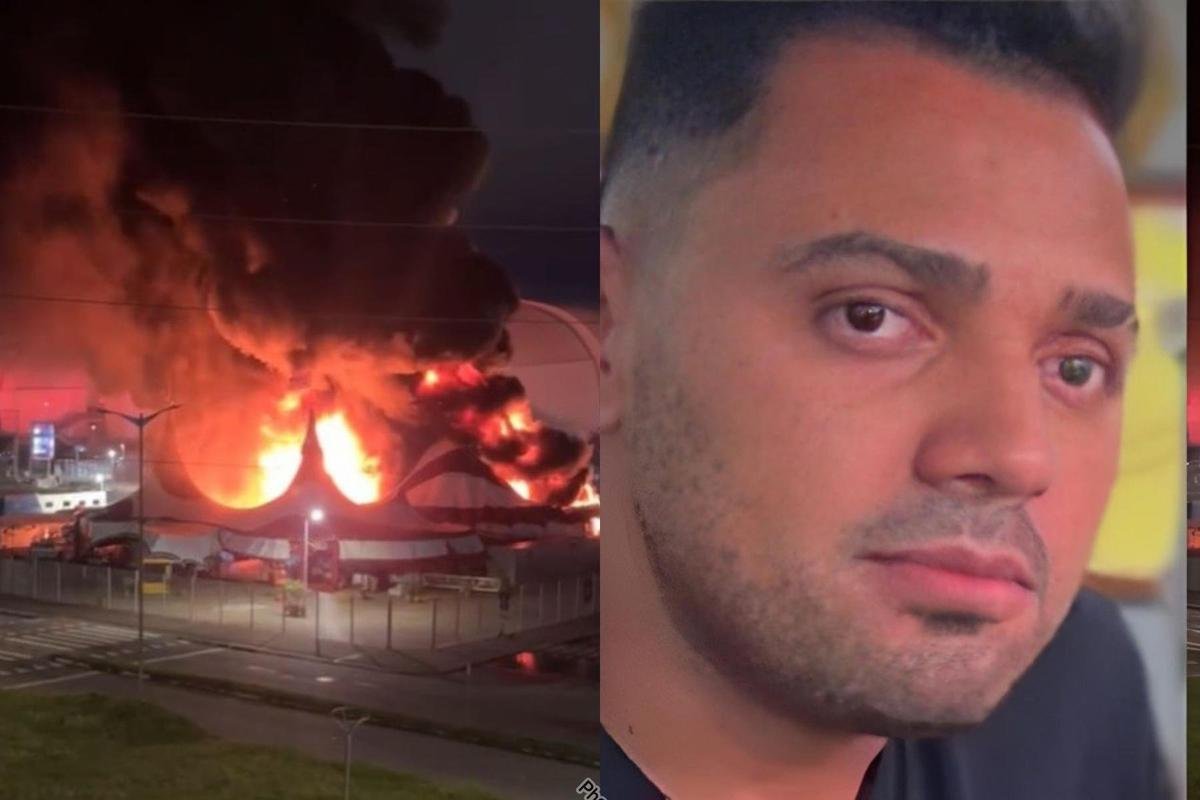Tirullipa se emociona ao chegar a circo destruído por incêndio ...