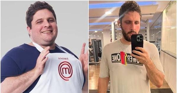 Antes e depois: ex-Masterchef seca 83 kg e choca ao mostrar seu corpo ...