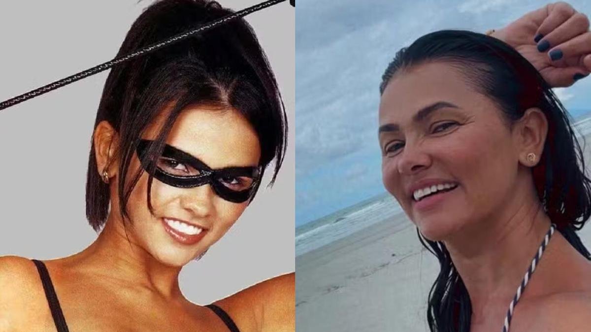 Suzana Alves, Tiazinha dos 90, posa de biquíni e celebra liberdade aos ...