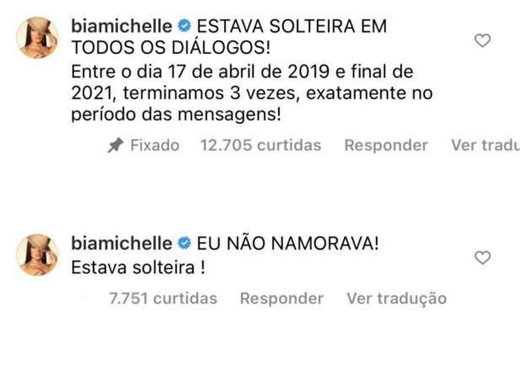 Ex-noiva de MC Gui se pronuncia após troca de mensagens com Neymar ser ...