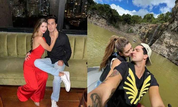Luan Santana Assume Namoro Com A Modelo Izabela Cunha Minha Ilha Famosos Entretenimento Uai
