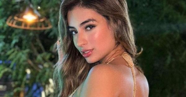 Julia Puzzuoli seduz com look rendado e causa ao deixar calcinha e ...