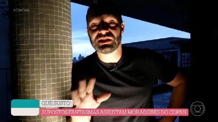 Repórter do É de Casa cai no choro após suposta mensagem de avó falecida: 'É muito louco'